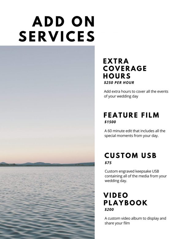 Marketing Templates for Videographers | 304 Collective